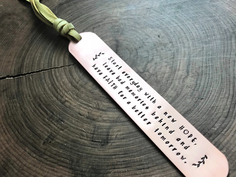 Personalized Bookmark, Custom Message Bookmark - Frances Bookmark | 2 ...